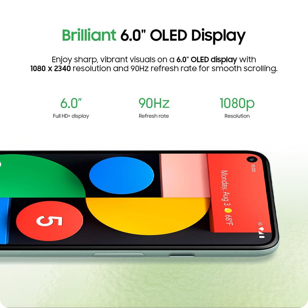 Compra Pixel 5 | Especificaciones y precios detallados